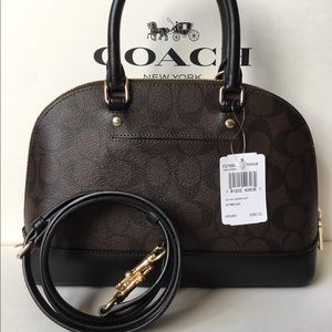 Coach | Bags | Coach Mini Sierra Satchel In Signature Nwt | Poshmark